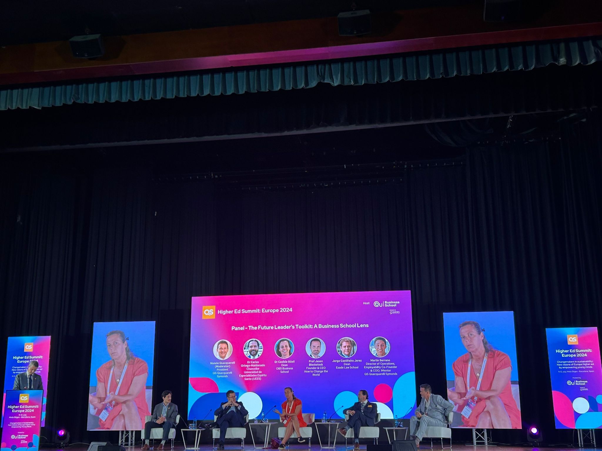 La decana de OBS, la Dra. Casilda Güell, participa en el QS Higher Ed ...