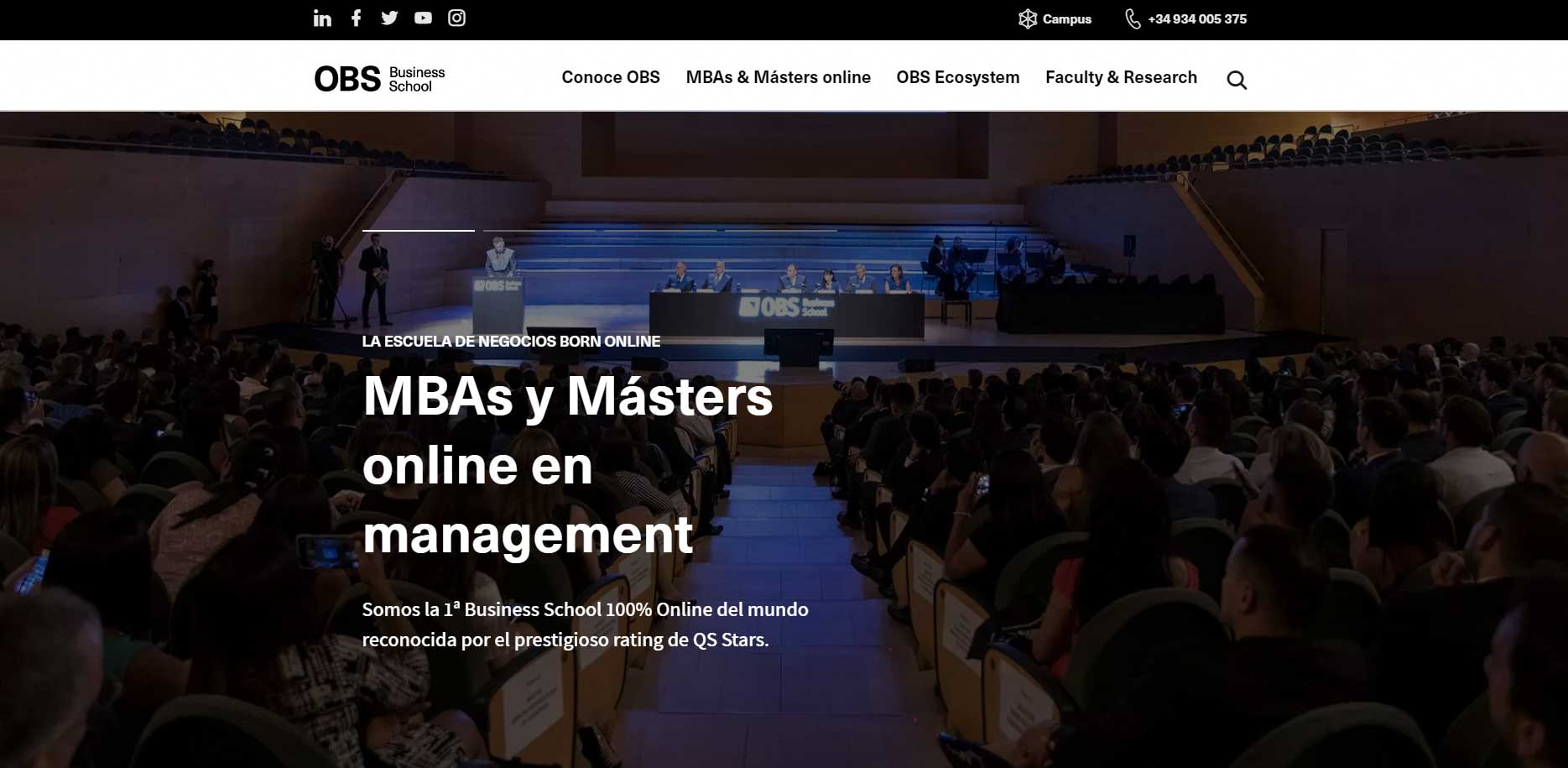OBS lanza nueva web corporativa como escuela de negocios born online ...